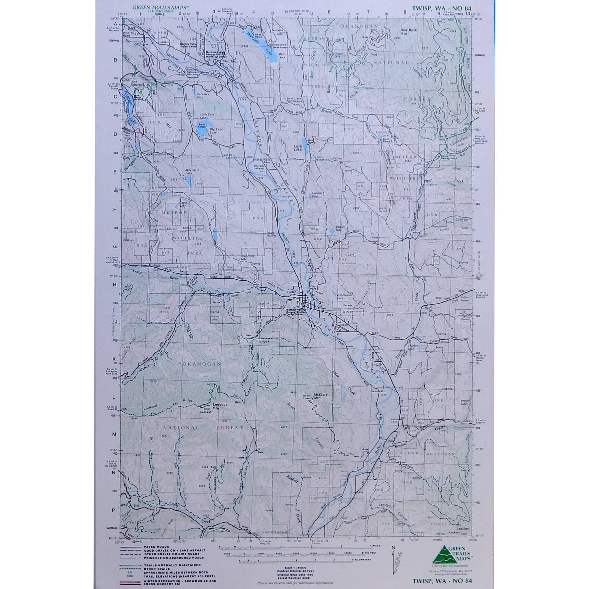 Green Trails Maps - Walmart.com