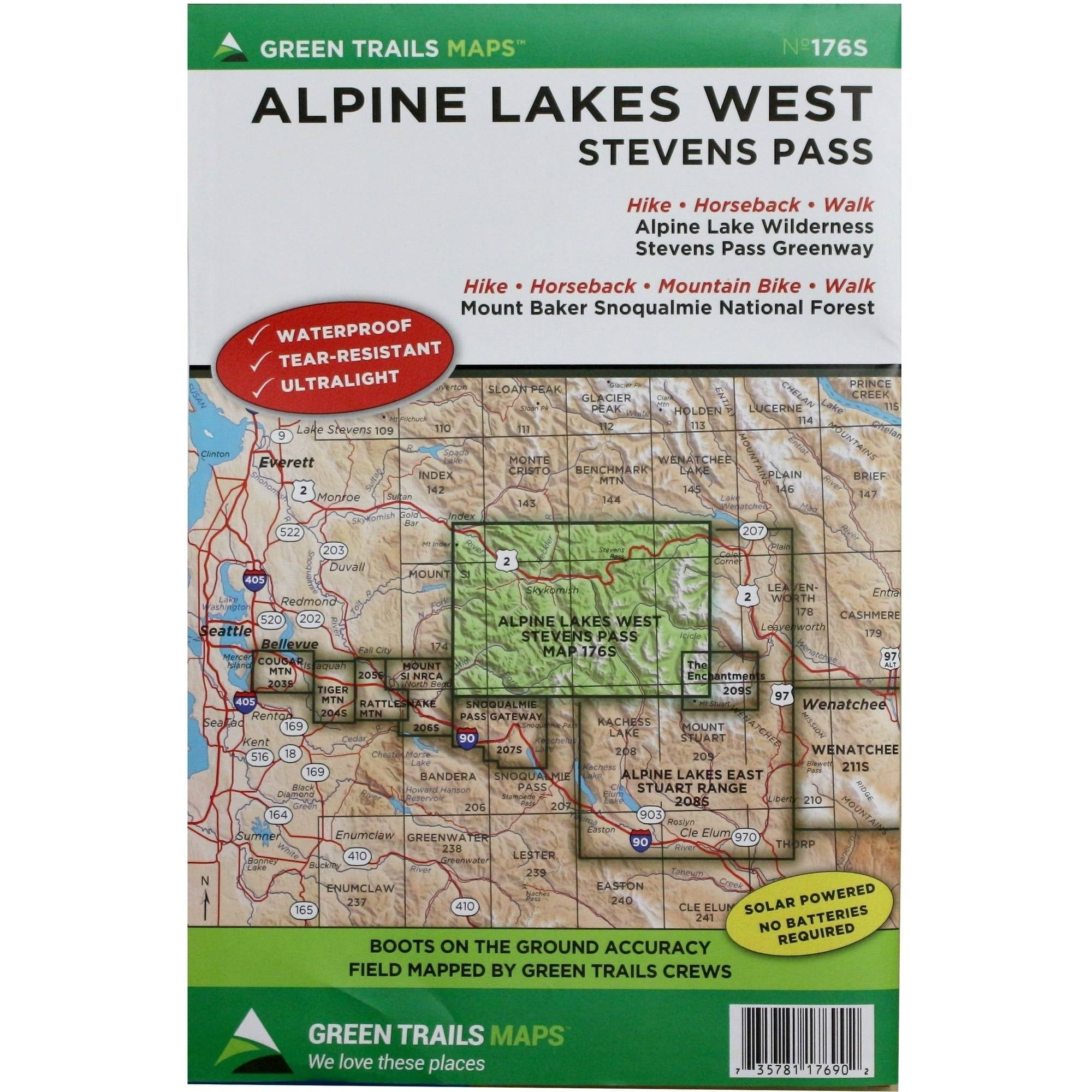 Green Trails Maps - Walmart.com