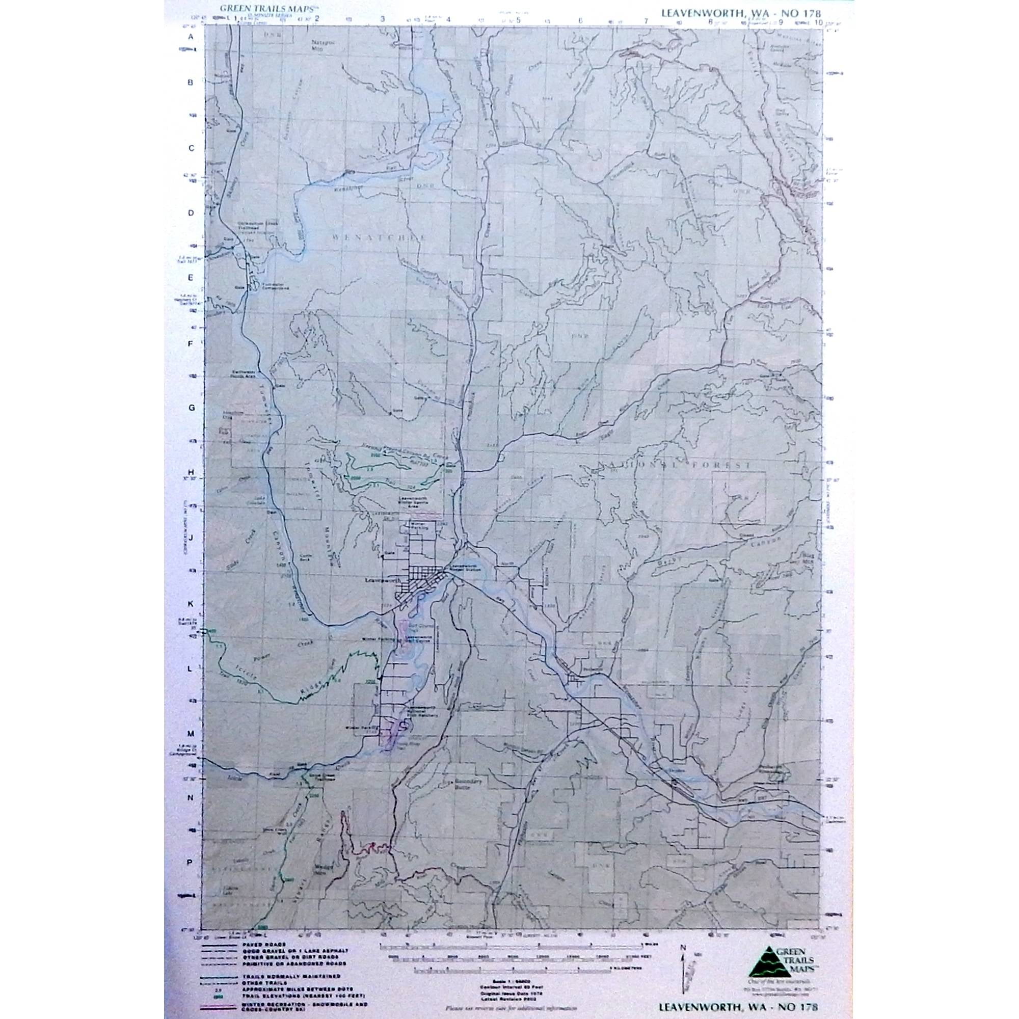 Green Trails Maps - Walmart.com