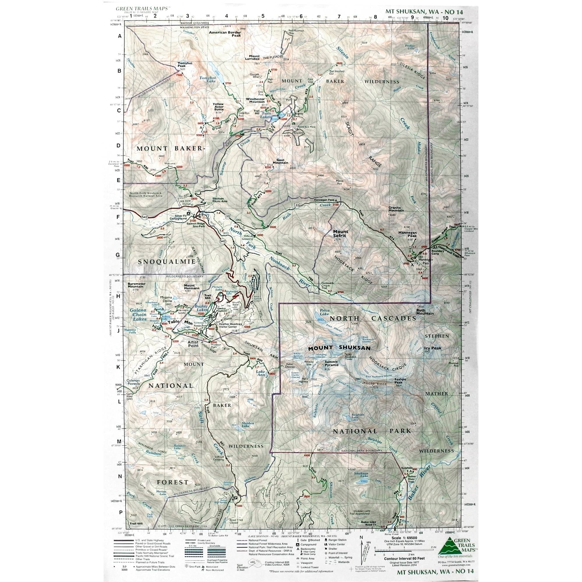 Green Trails Maps - Walmart.com