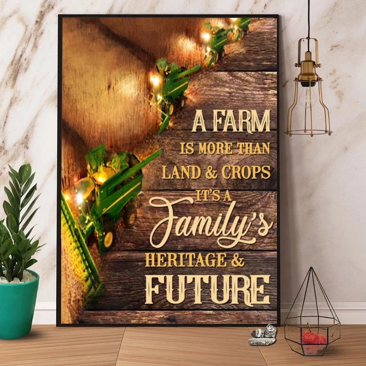 Green Trator A Farm Is More Than Land & Crop It'S A Family'S Heritage ...
