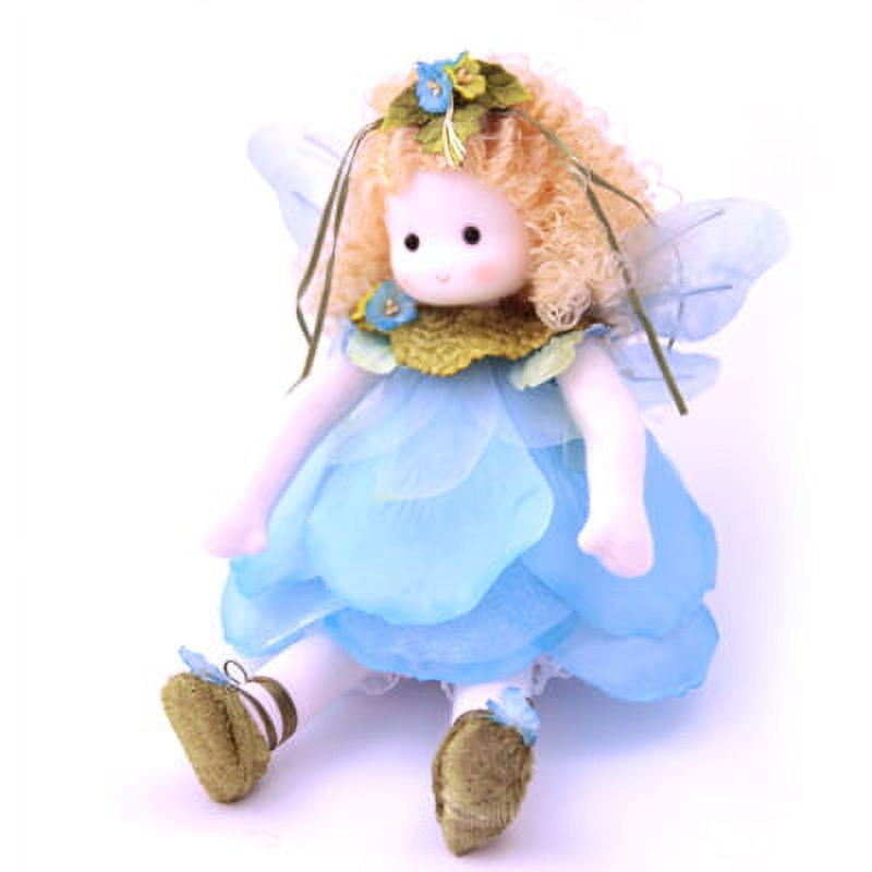 Green Tree Products Musical Doll, Flower Fairy Blue, Windup, 5 Inch ...