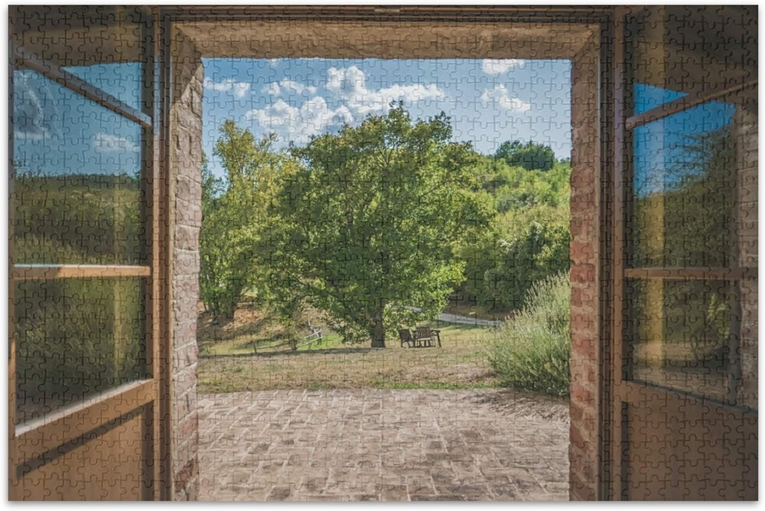 Green Trees Jigsaw Puzzle 500 Pieces for Adults Teens Kids, Fun ...