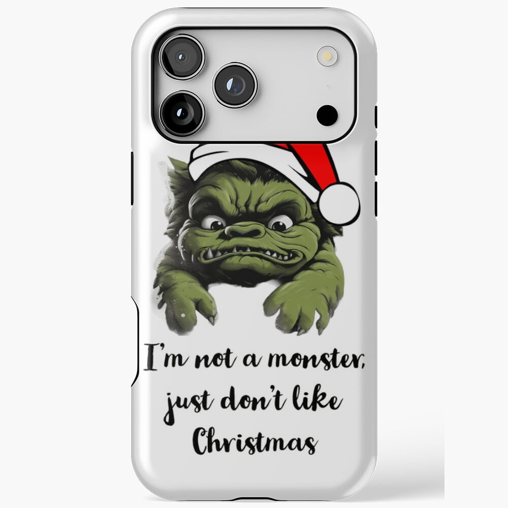 Green Troll Not Monster Case for iPhone 11 12 13 14 15 16 17 Pro Max ...
