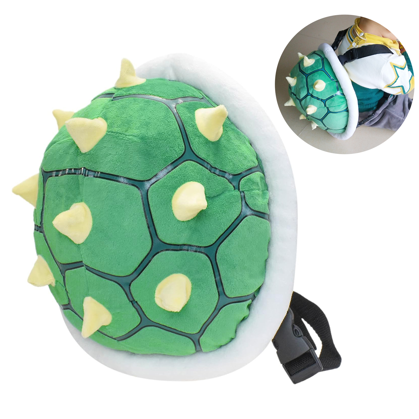Green Turtle Shell Backpack Cute Practical Cartoon Design Lovely Snacks ...