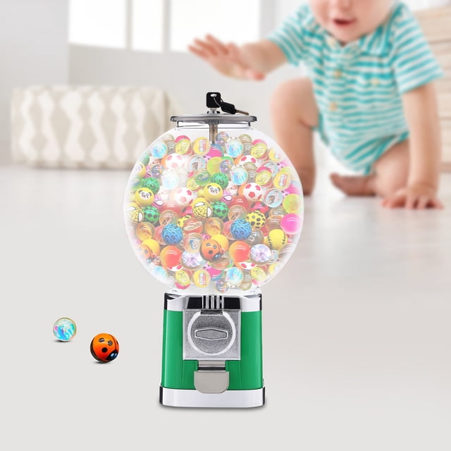 Green Twister Ball Dispenser, Freestanding Vending Machine, Lockable ...