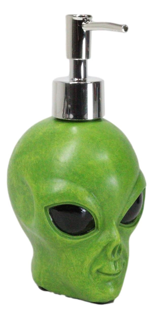 Green UFO Extra Terrestrial Roswell Alien Liquid Soap Or Lotion Pump ...