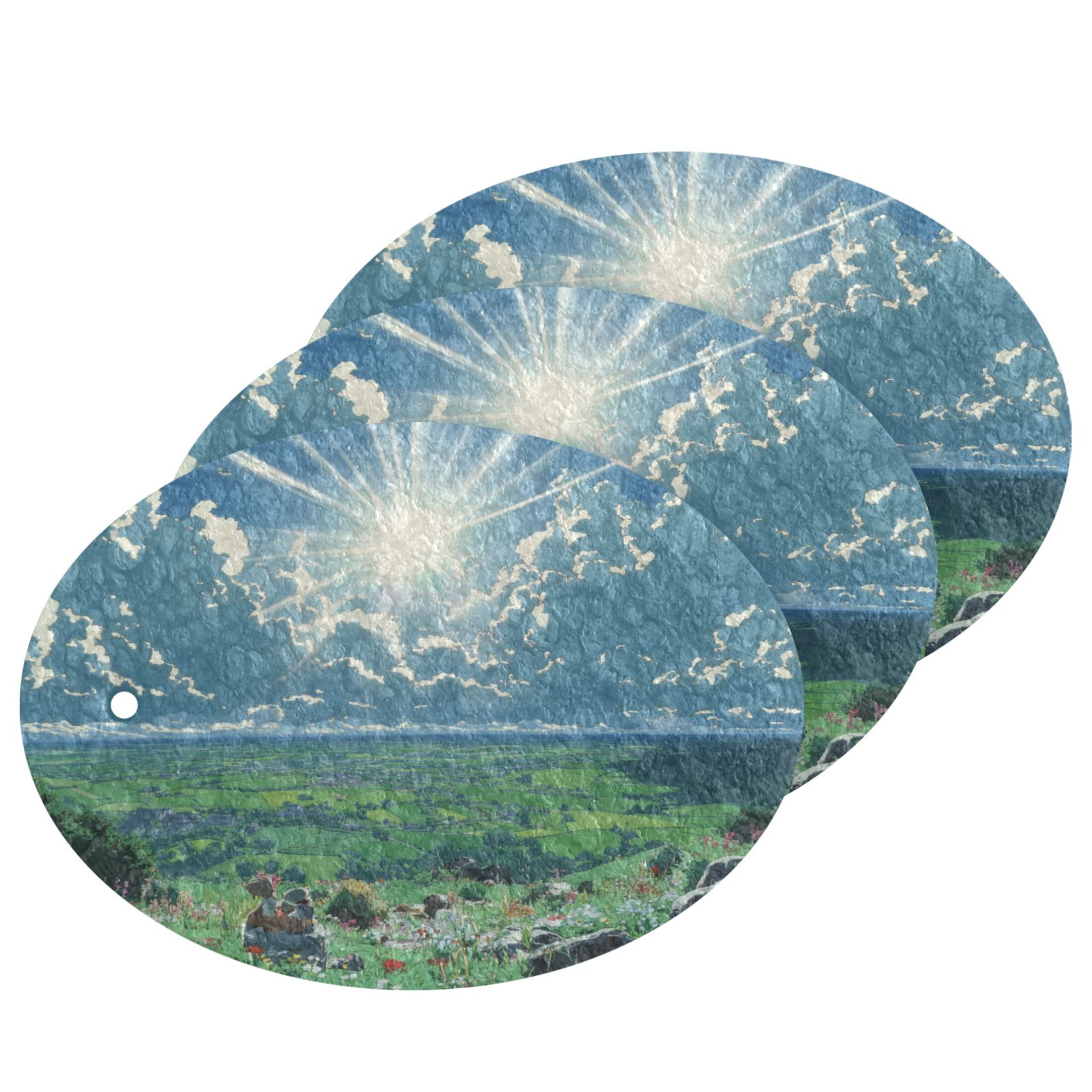 Green Valley 3 Pack Wood Pulp Dishwashing Sponges, Highly Absorbent Eco ...