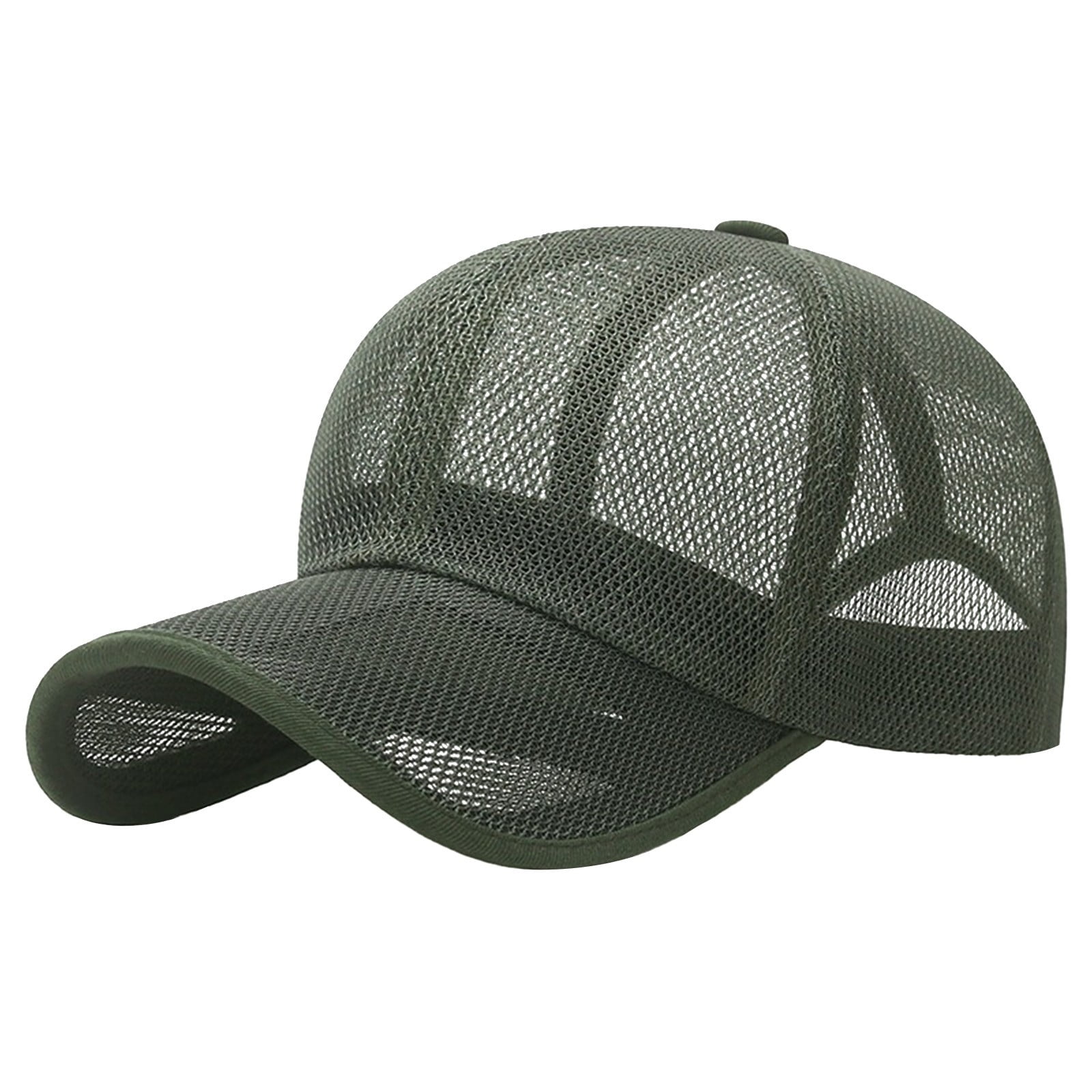 Breathable Mesh Cap Women Men's Hat Adjustable Baseball Cap Outdoor ...