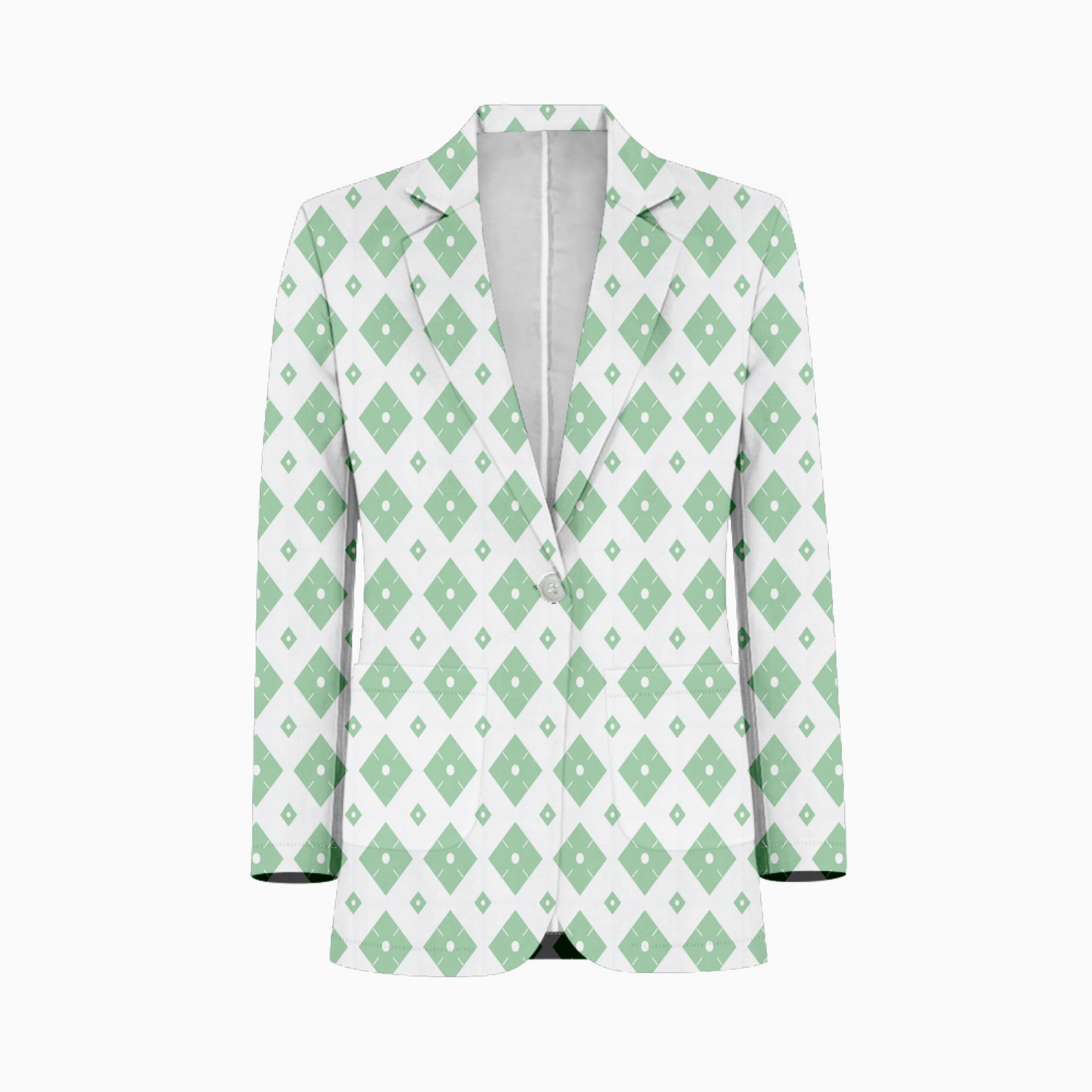 Green Vintage Fun Funky 70s 90s Men's Suit Blazer Casual Party Wear ...