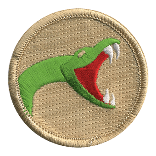 Green Viper Scout Patrol Patch (Sew-on) - ClassB - Walmart.com