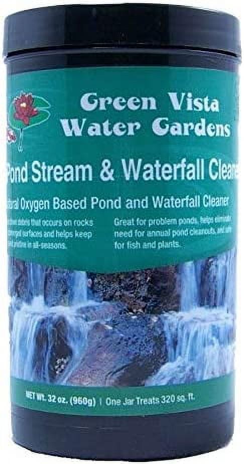 Green Vista Oxy-Pond, Stream and Waterfall Cleaner - 32 Ounces ...