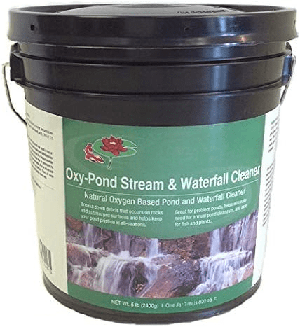 Green Vista Oxy-Pond, Stream and Waterfall Cleaner - 5 Pound Container ...