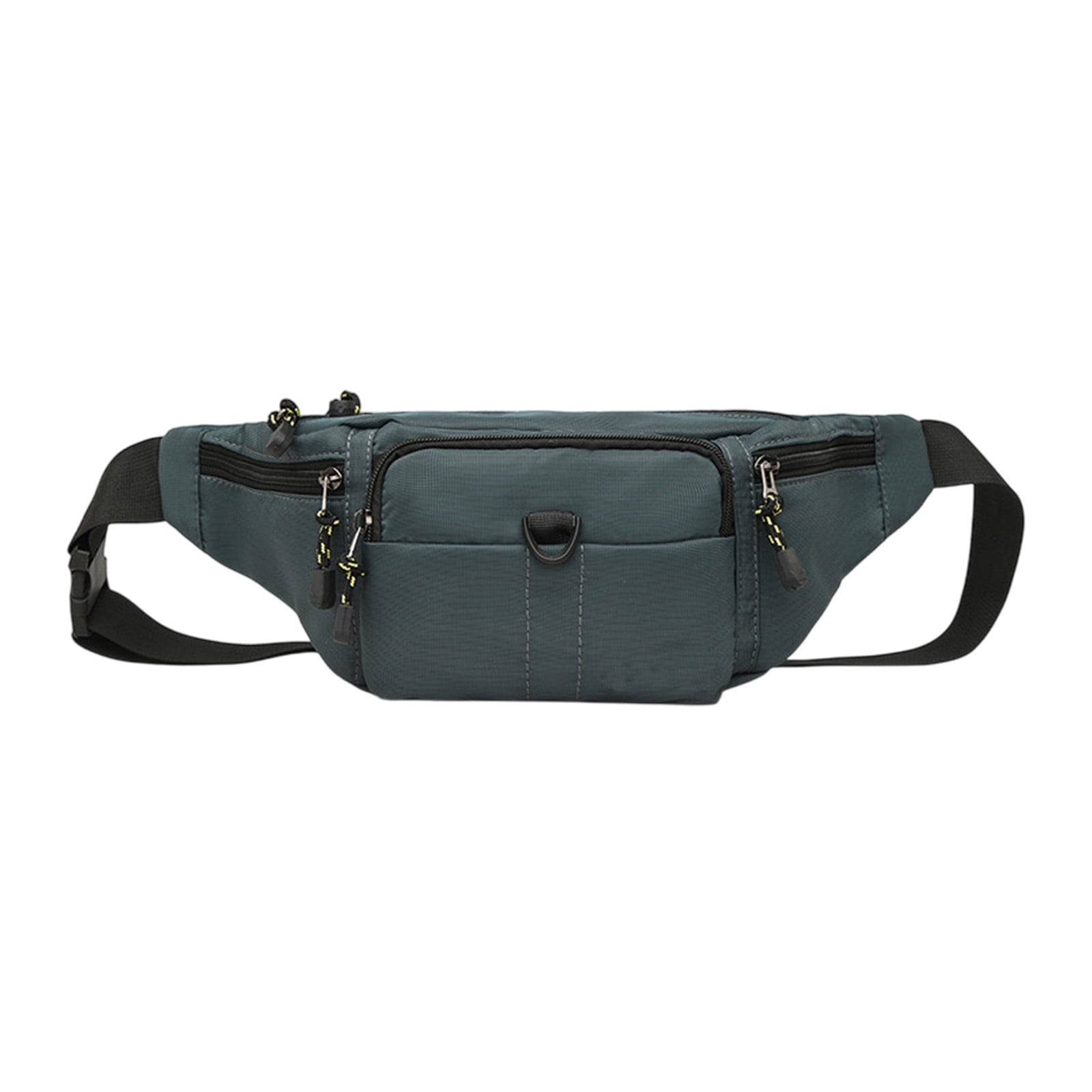 Green Waist Bag Chest Bag Crossbody Bag With Waterproof Spacious Design ...