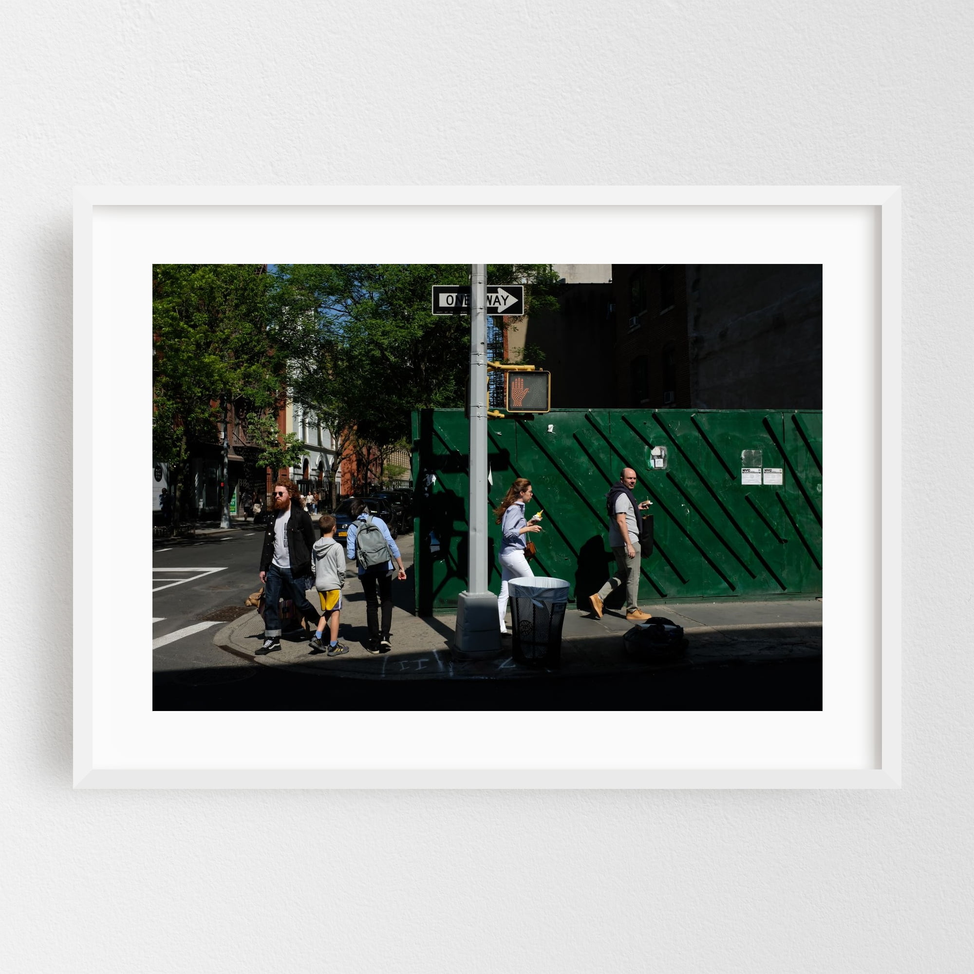 Green Wall on Bleecker St., West Village, New York City - Manhattan New ...