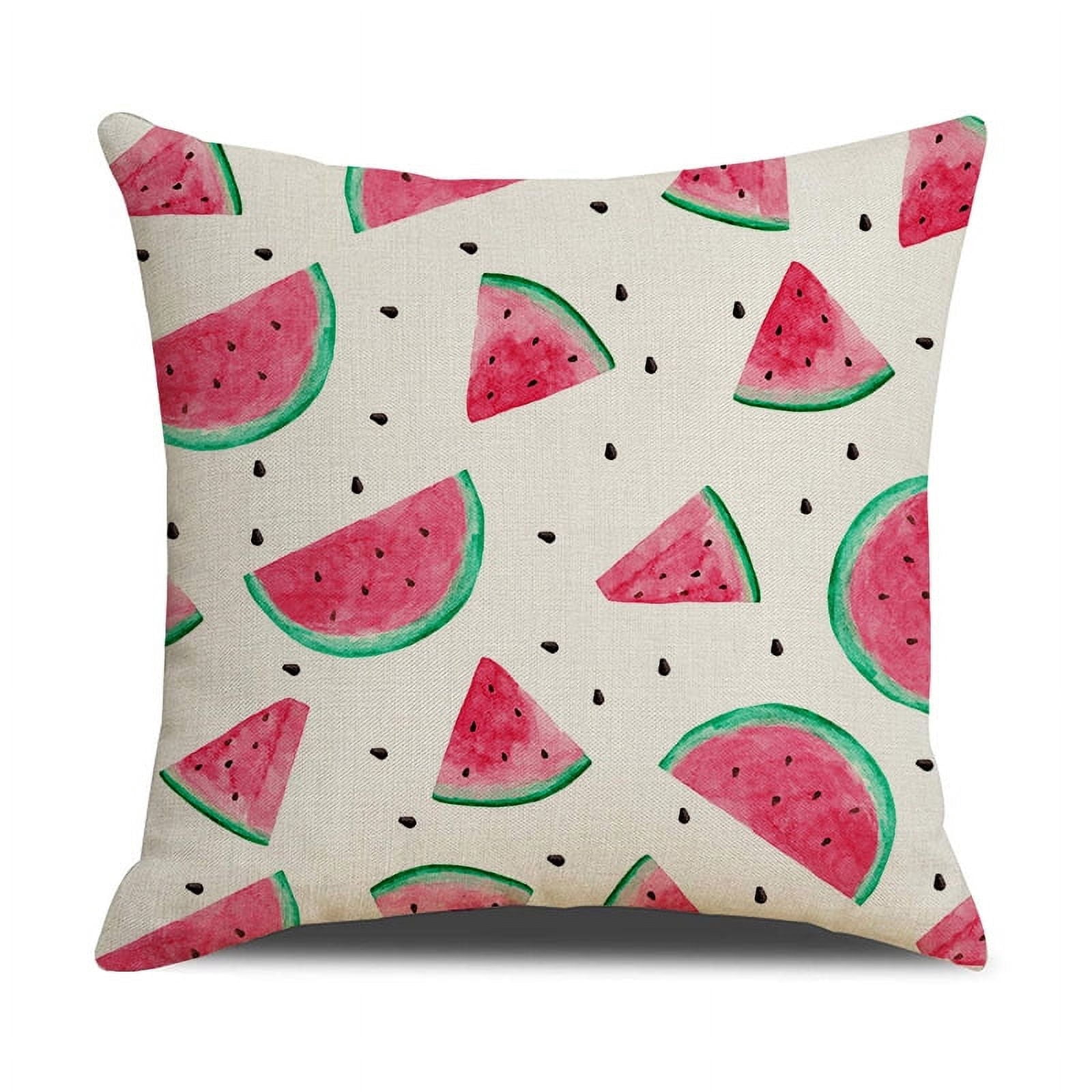 Vorkoi Green Watercolor Summer Watermelon Black Berry Watermelons ...
