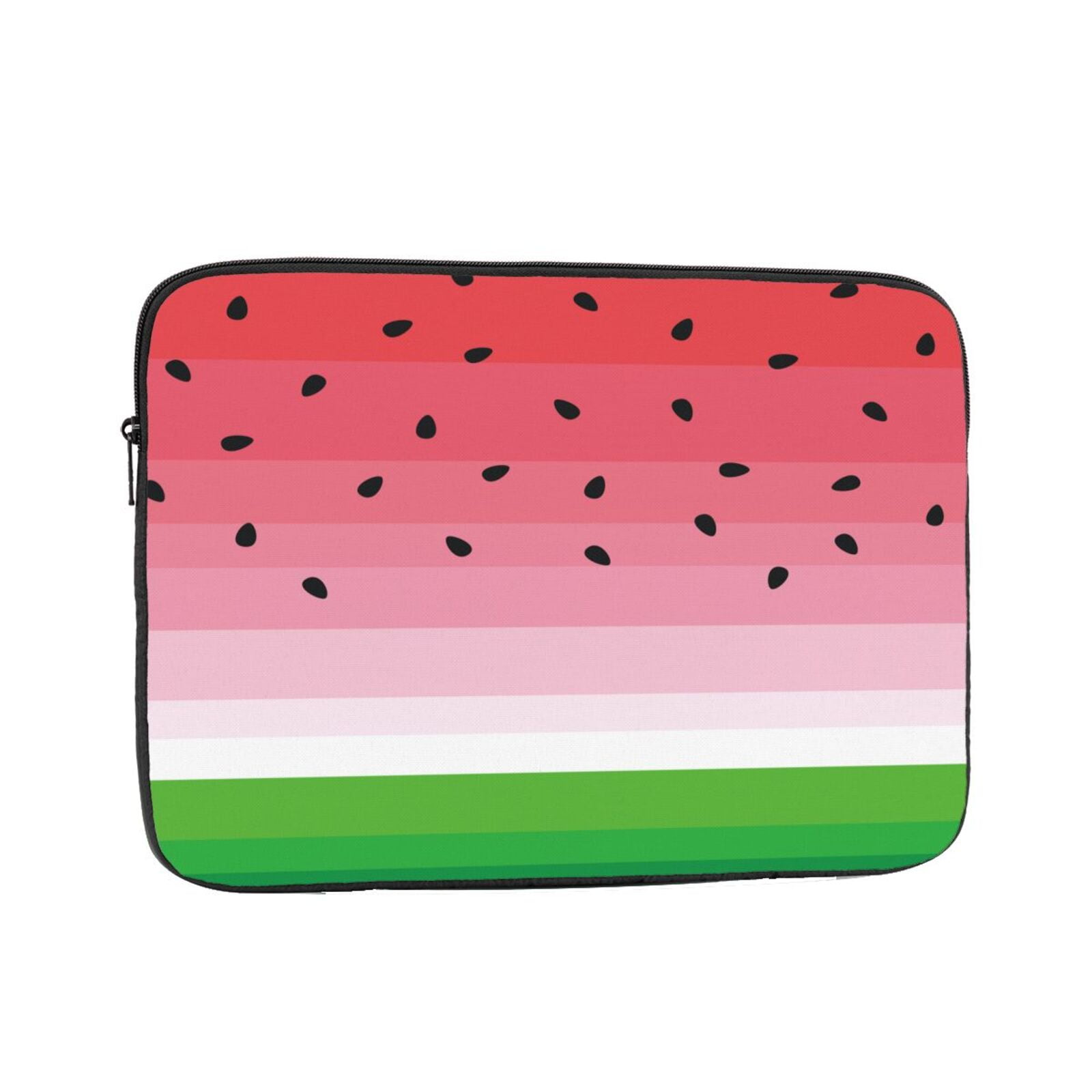 Green Watermelon Black Seed 13 inch Portable Laptop Sleeve Compatible ...