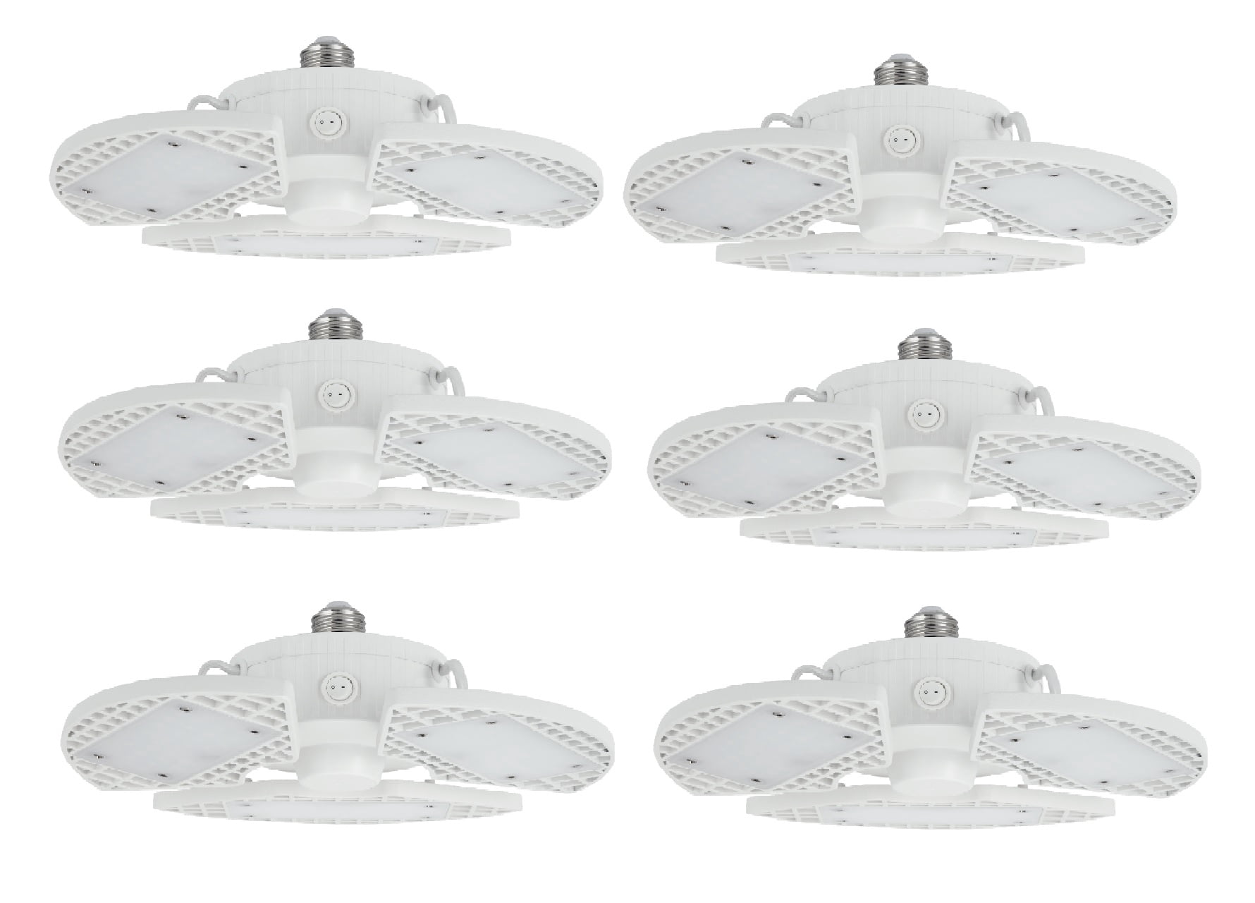 Green Watt 80 Watt (400 Watt Equiv) LED Garage lights, 8000 Lumen ...