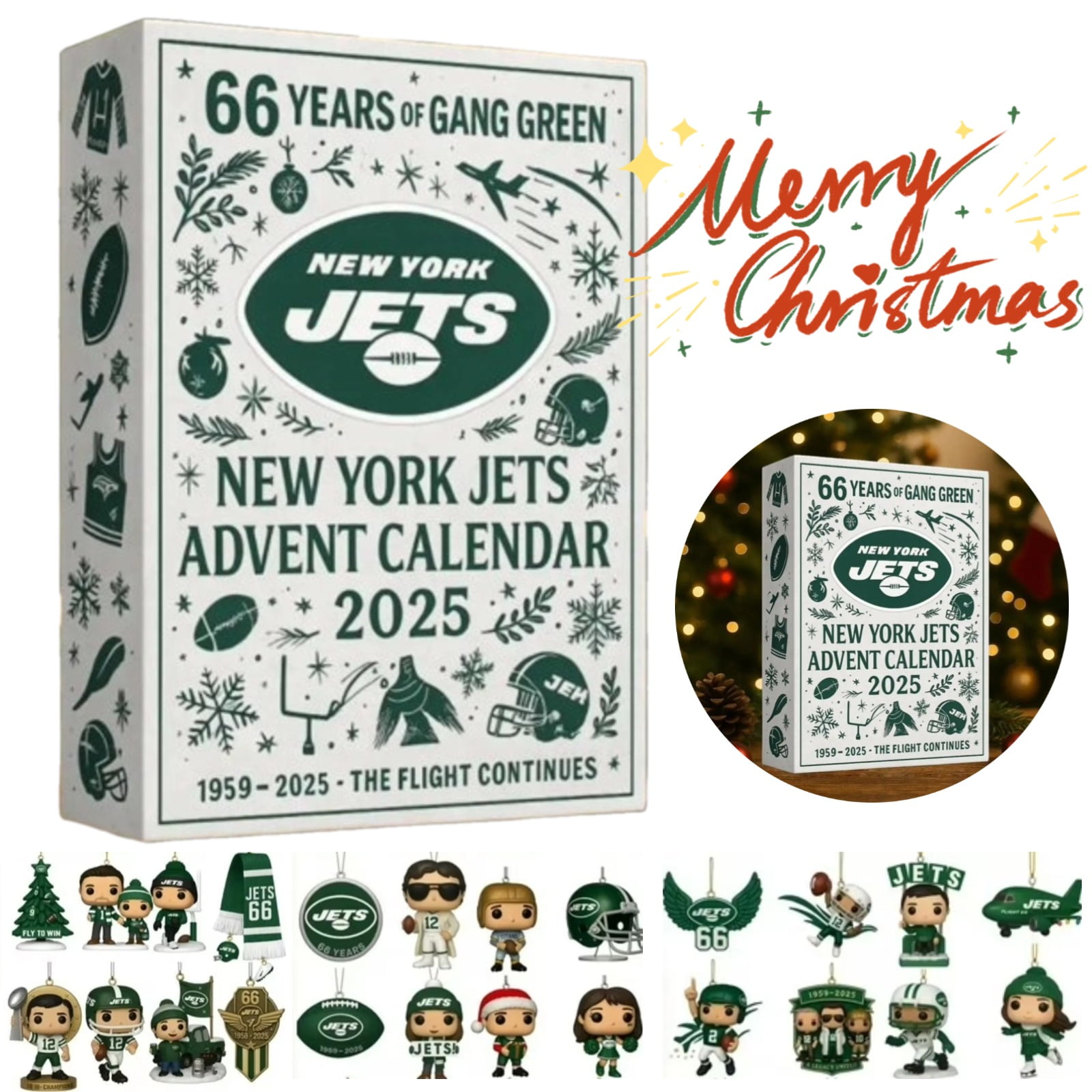 Green & White Football Team 66th Anniversary 2025 Advent Calendar – 24 ...