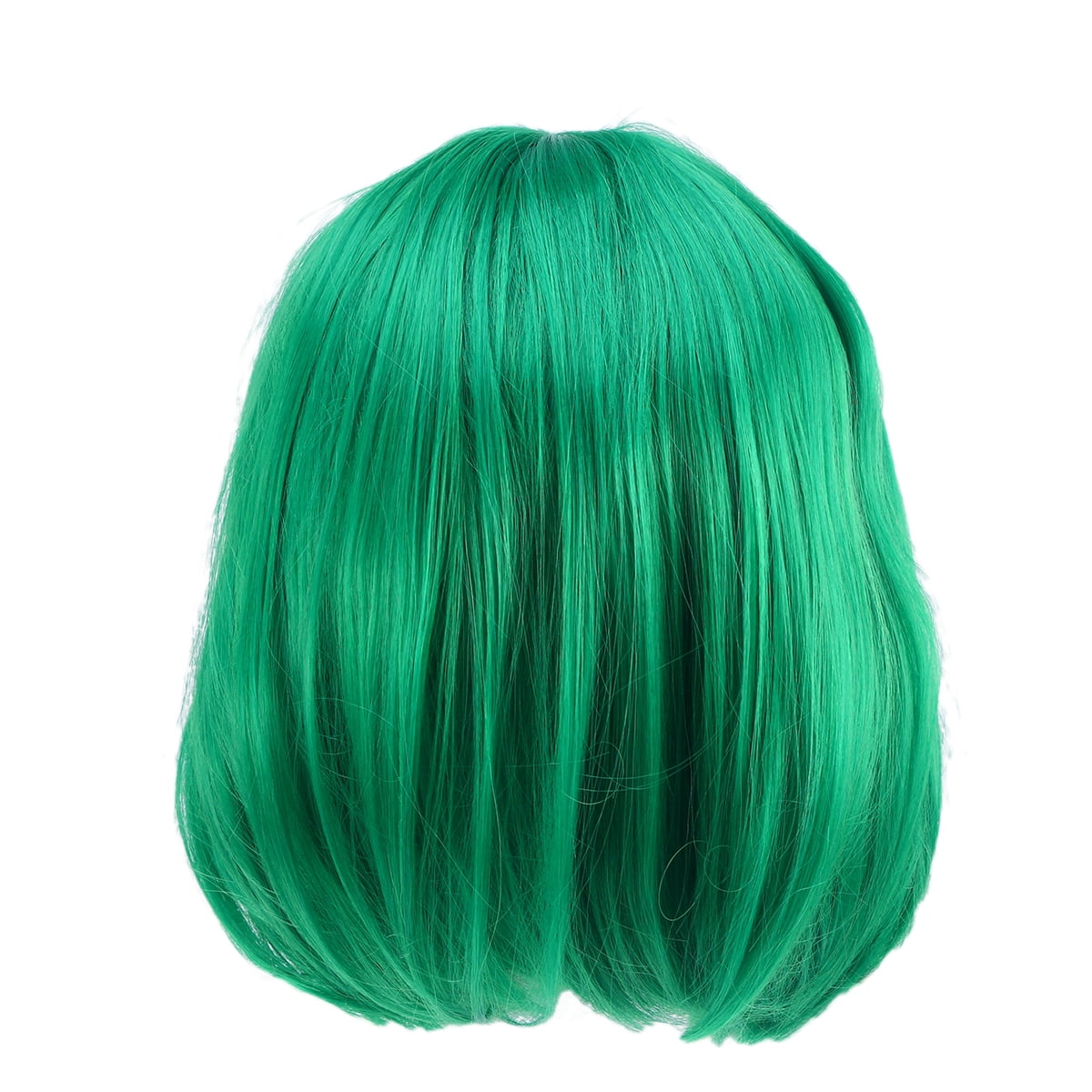 Green Wig Gradient Bob Hair Gradient Wig Stretchable Wig High ...