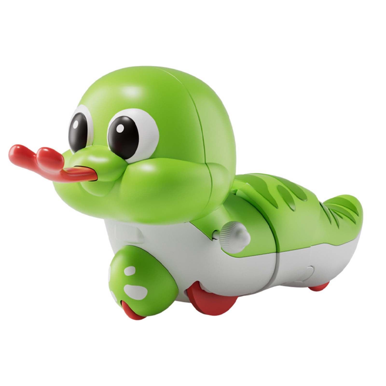 Green Wind Up Walking Snake Toy Clockwork Mechanical Reptile Animal ...