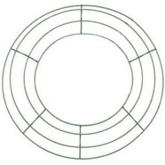 FloraCraft Wire Wreath Form 18 inch Green - Walmart.com
