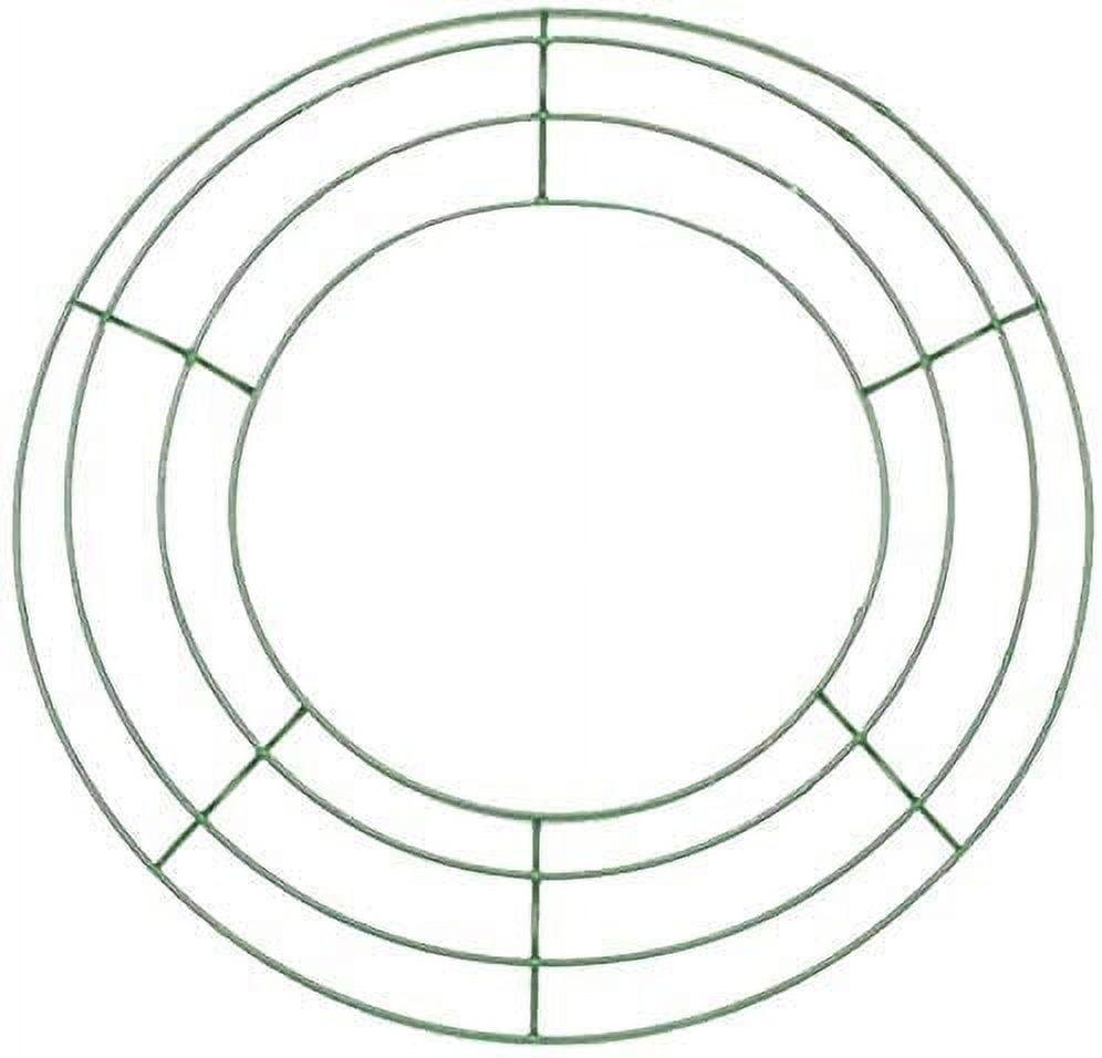 Green Wire Metal Wreath Frame for Crafts - Create Floral, Glamorous ...