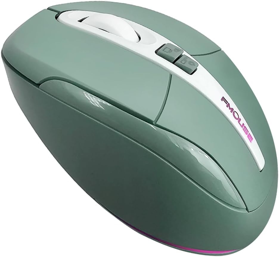 Green Wireless Bluetooth Mouse with Multiple Buttons Supporting One ...