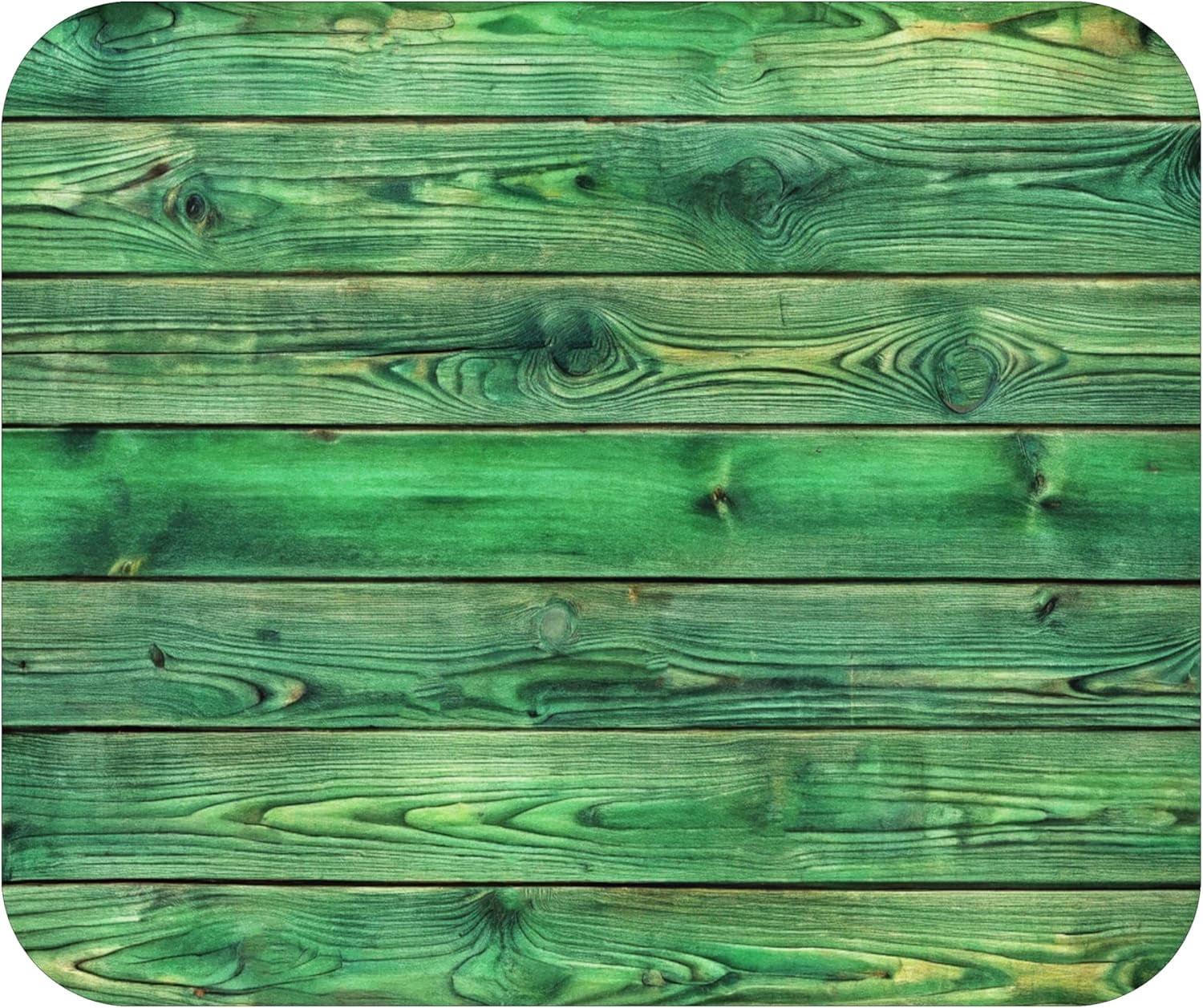 Green Wood Decorative Colorful Mouse Pad Mat Mousepad for Desk Computer ...