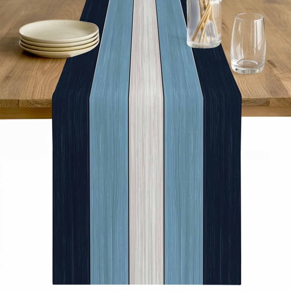 Green Wood Grain Table Runner 48 Inches Long Farmhouse Dress Scarves ...