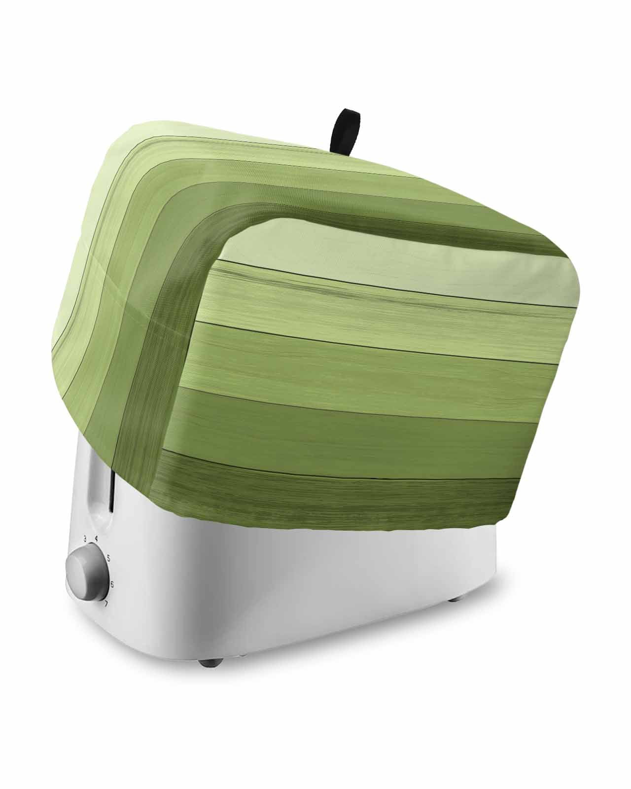 Green Wood Grain Toaster Cover 4 Slice, Large Kitchen Appliance Covers ...