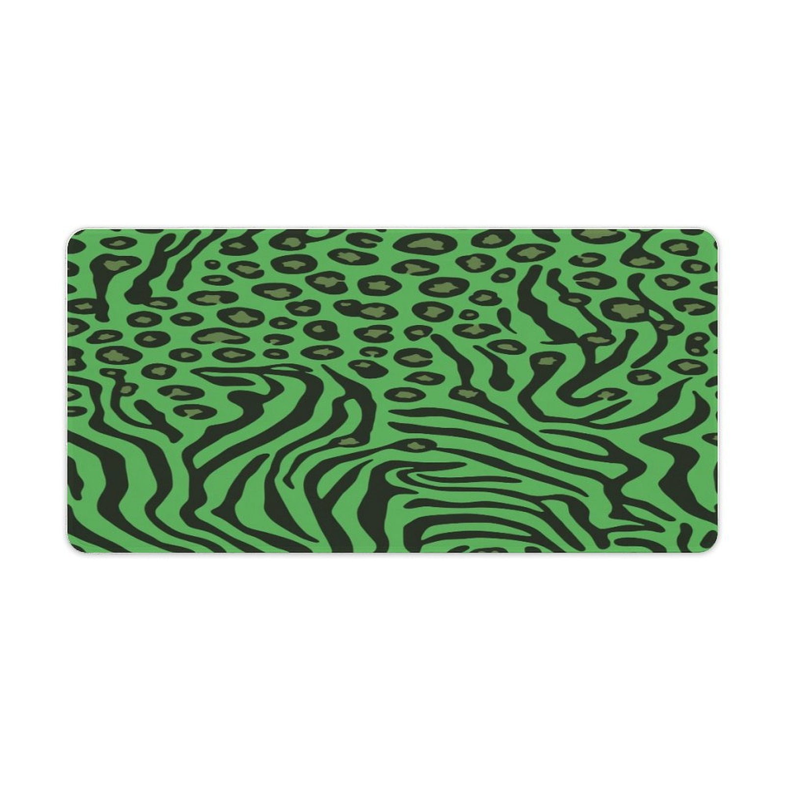 Green Zebra Spots Mouse Pad Large Office Carpet Mouse Mats Gamer Rug ...