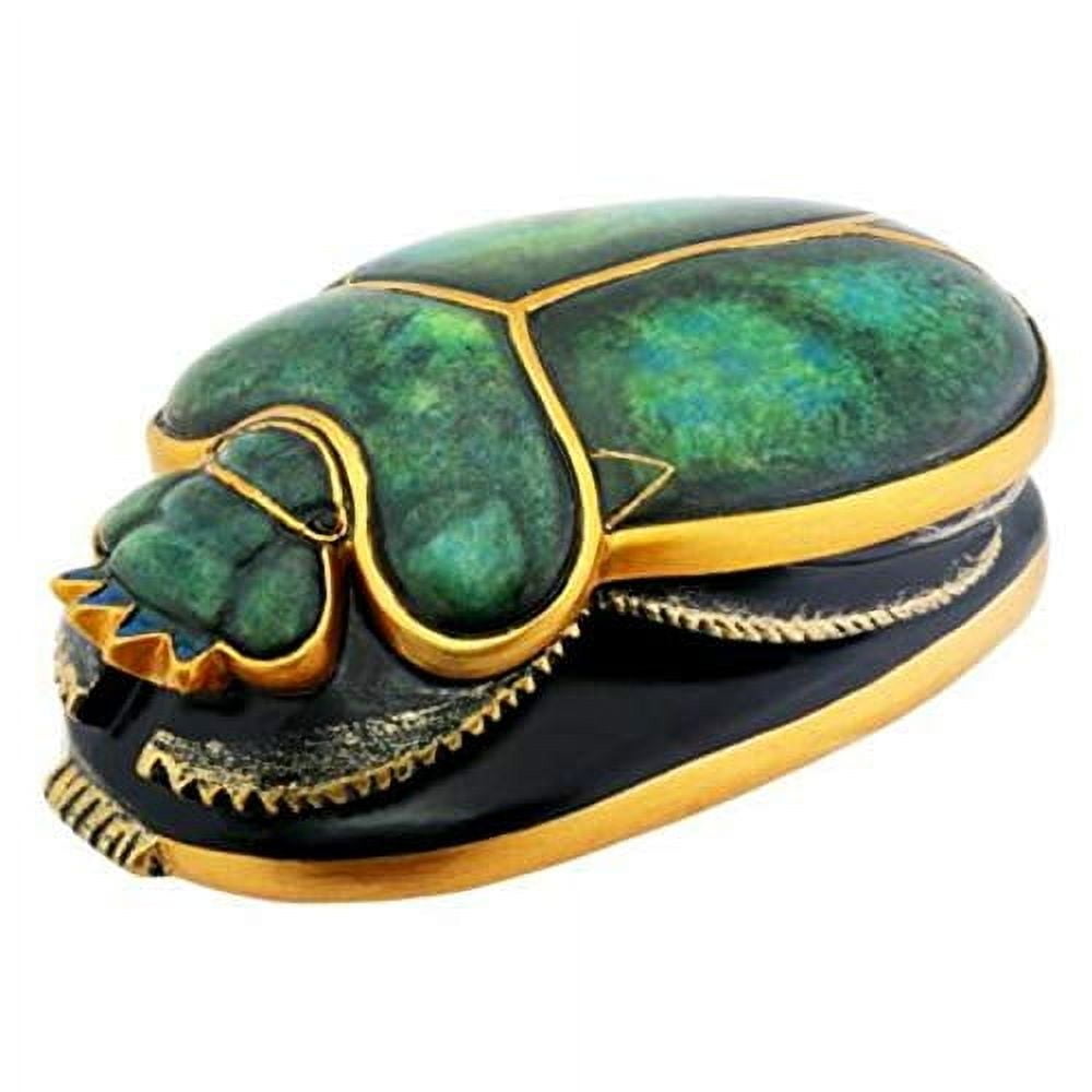 Green and Gold Scarab Collectible Figurine - Walmart.com
