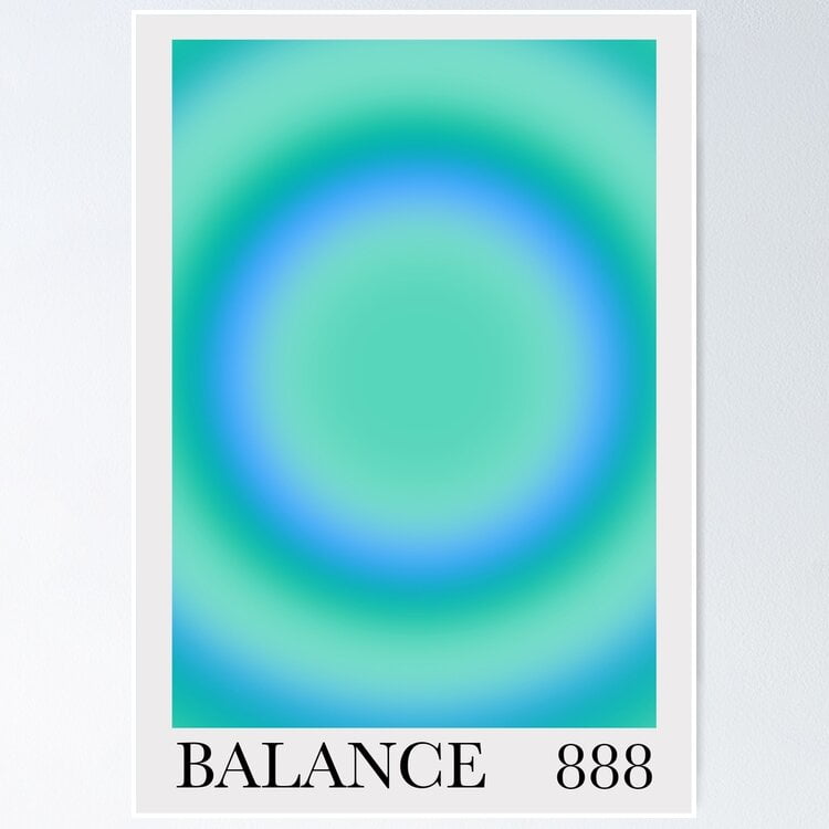 Green balance angel numbers UNFRAMED Poster, 16x24 - Walmart.com