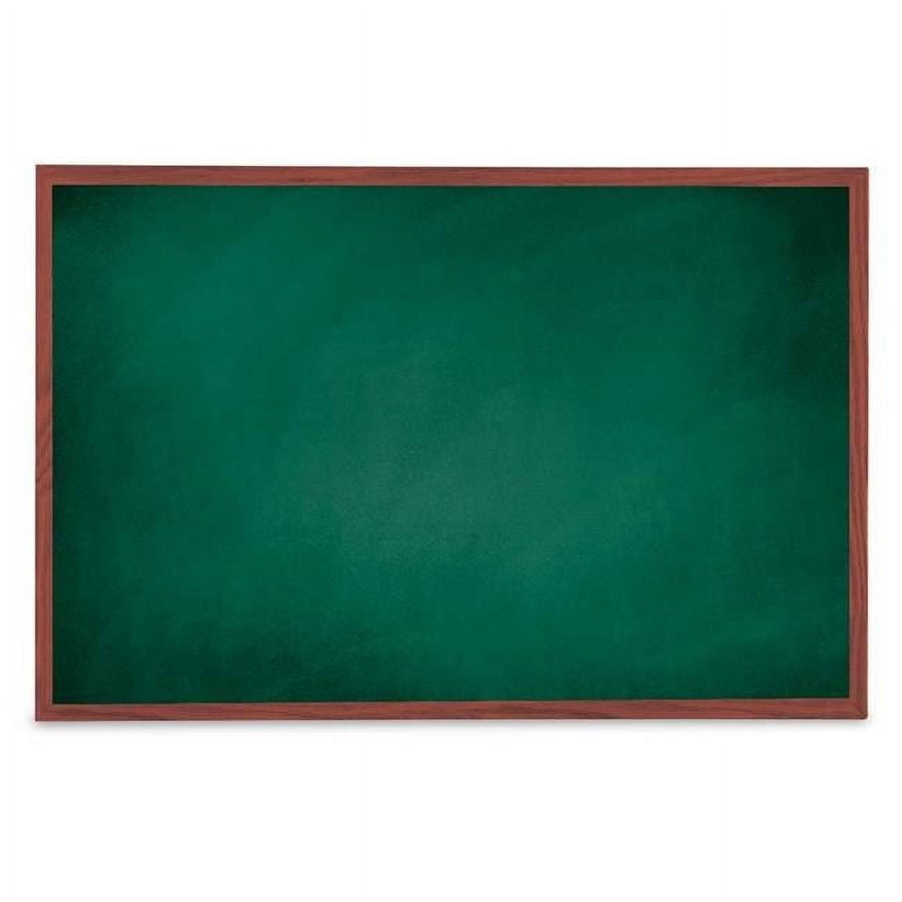 Green chalkboard 36' x 24' with Cherry hardwood frame - Walmart.com