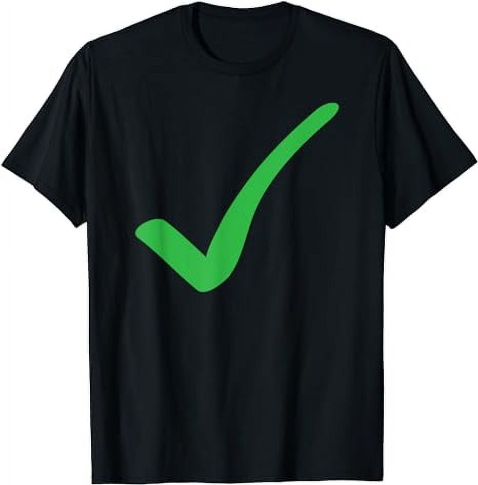 Green check Mark Gift T-Shirt - Walmart.com