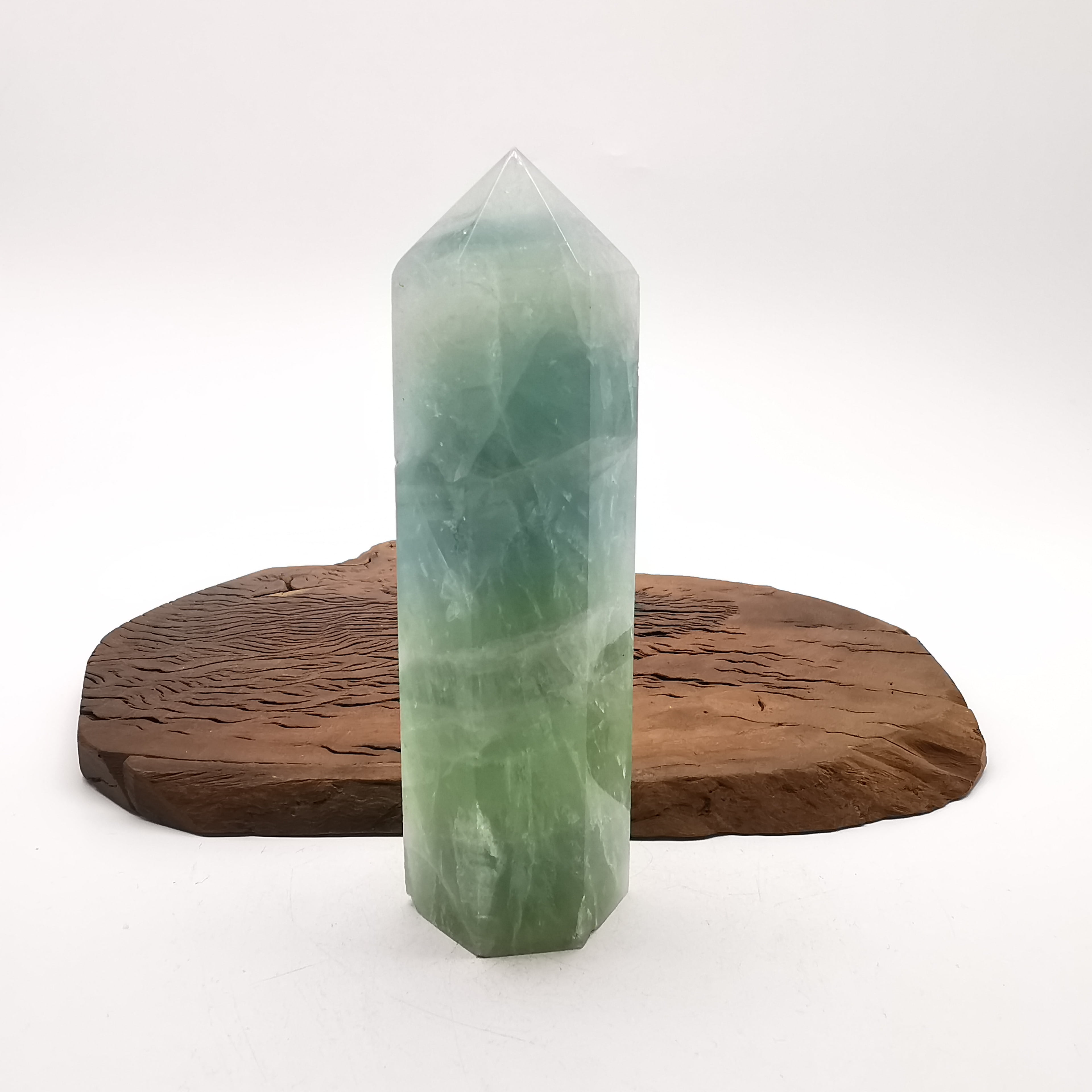 Green fluorite Crystal Towers ~ Natural Healing Crystal Point Obelisk ...