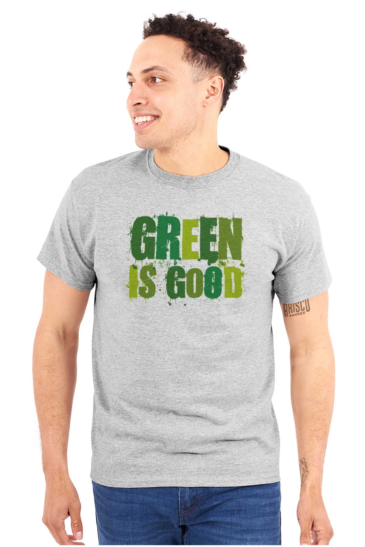 Green is Good Earth Day Eco Friendly Graphic T Shirt Men or Women ...