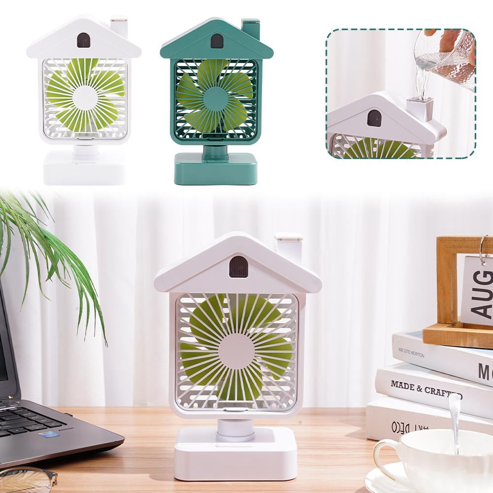 Green new charging water cooling air conditioning fan usb home desktop ...