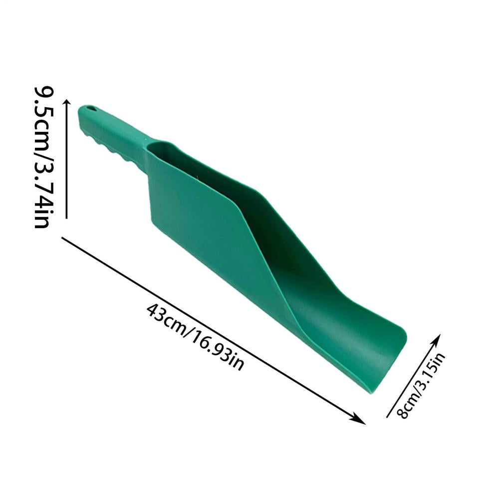 Green/orange Eaves Gutter Getter Scoop Dirt Debris Remove Cleaning Roof ...