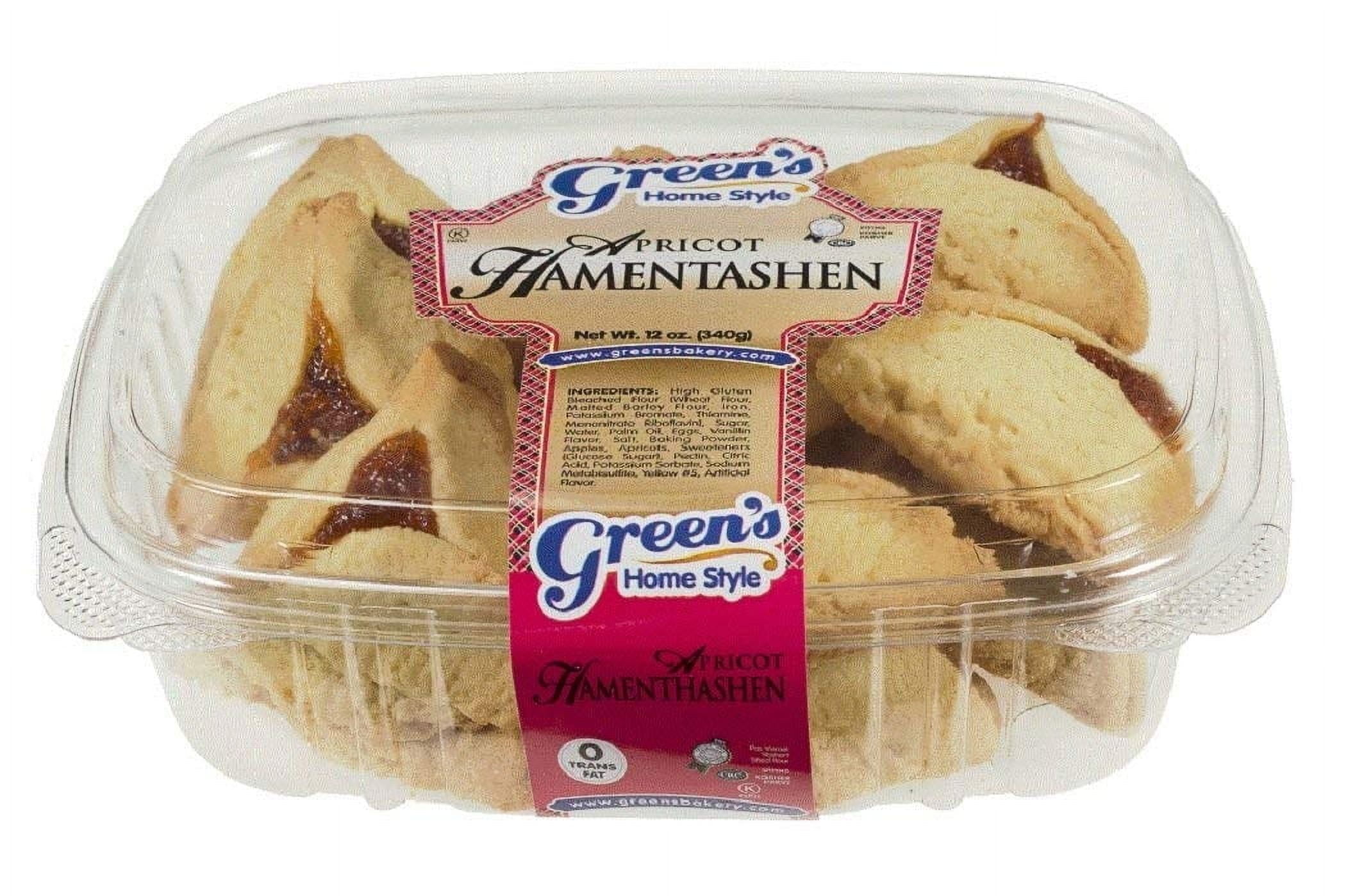 Green's Bakery Apricot Hamantashen, 6 Pack 12 oz. - Walmart.com