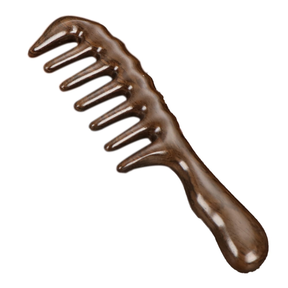 Green sandalwood comb Home comb Head massage comb Wide tooth combstyle ...