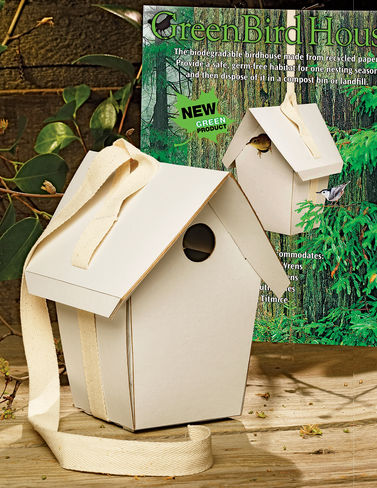 Green Birdhouse - Walmart.com