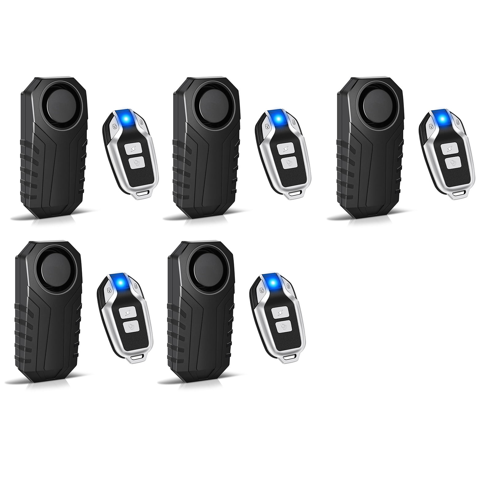 GreenCycle 113dB Bike Alarm, Bicycle Alarm with Remote, Bike Alarms for ...