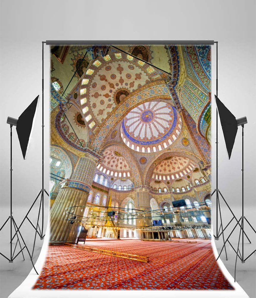 GreenDecor 3D Stereo Palace Ceiling Backdrop 5x7ft Smallpox Suspended ...