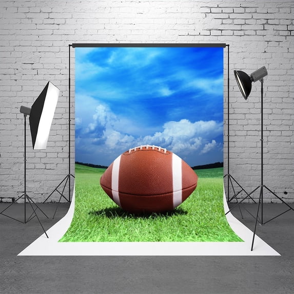 GreenDecor 5X7ft Photo Studio Background Football Game Backdrop Picture ...