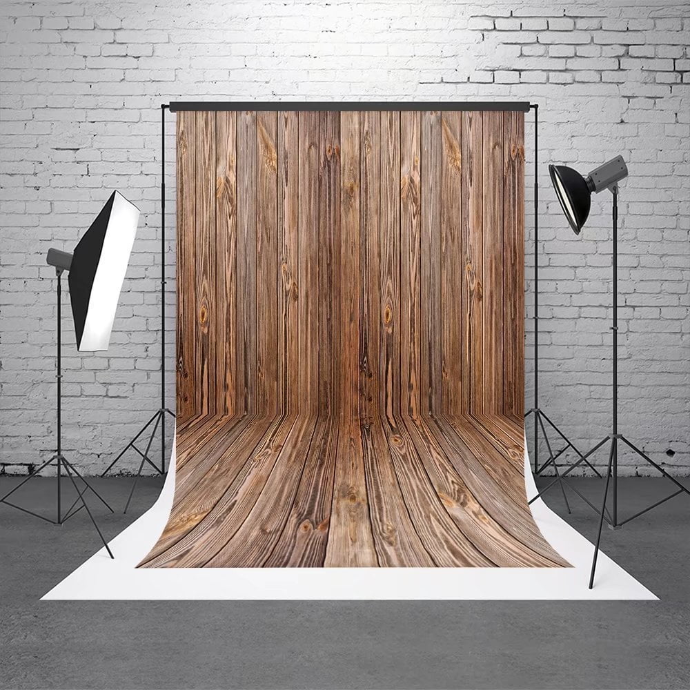 GreenDecor 5X7ft Photography Backdrops Wood Vintage Photography ...