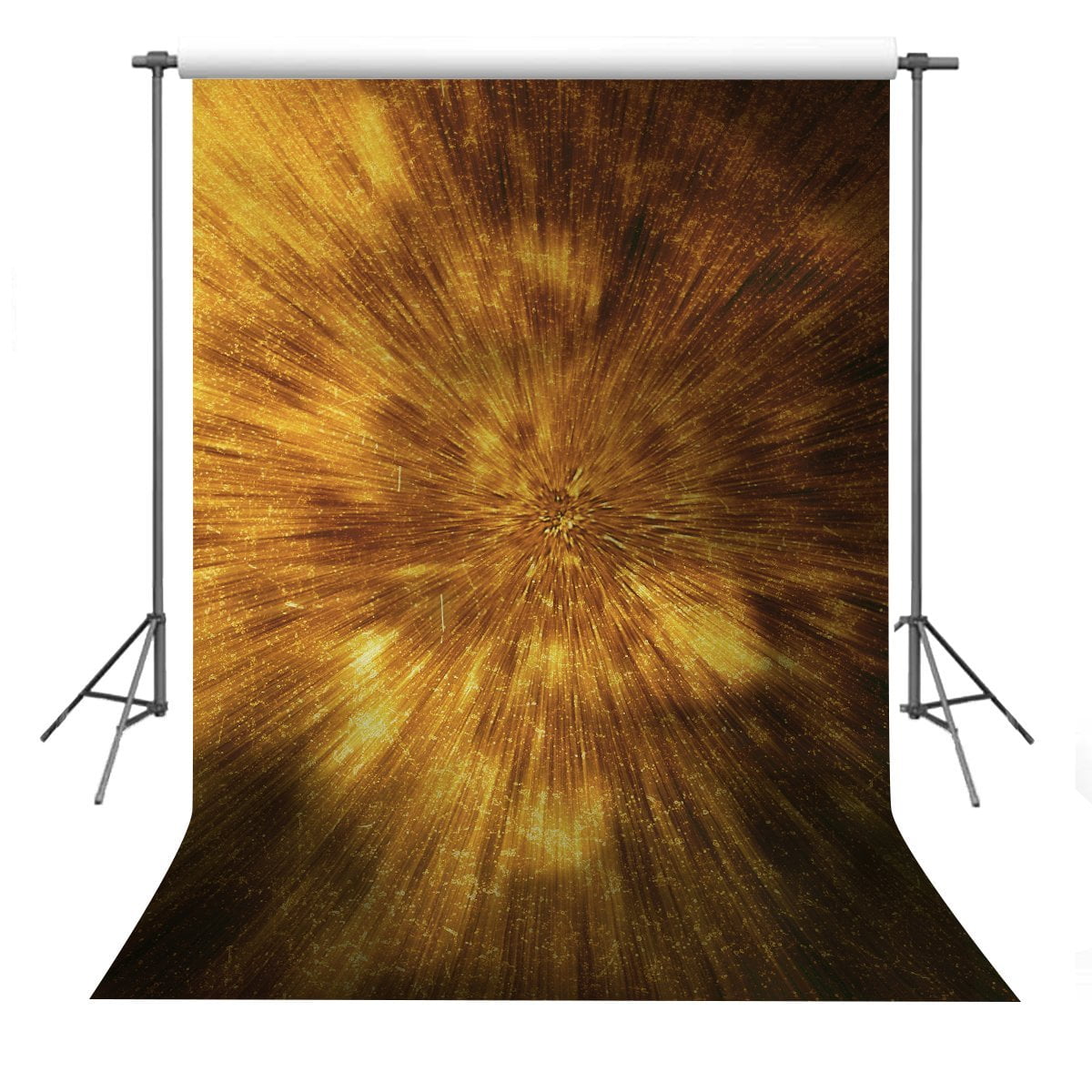 GreenDecor 5x7ft Abstract Golden Lights Photography Backdrops For Photo ...