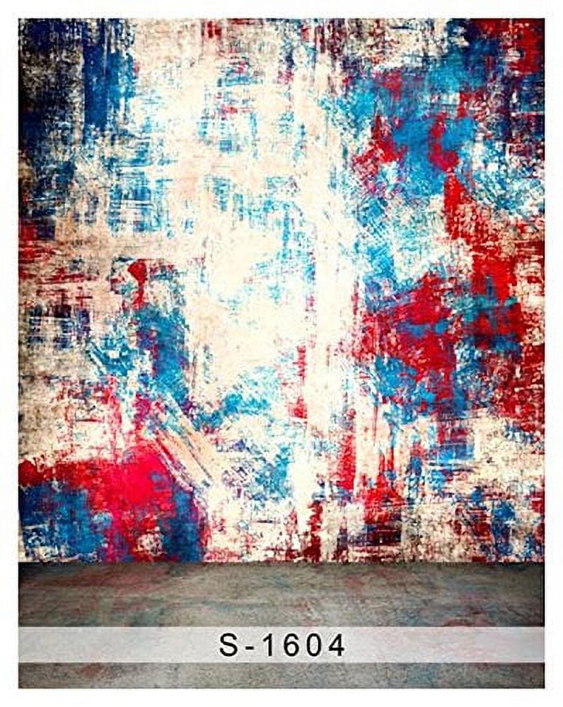 GreenDecor 5x7ft Abstract Graffitti Scrawl Colorful Wall Photography ...