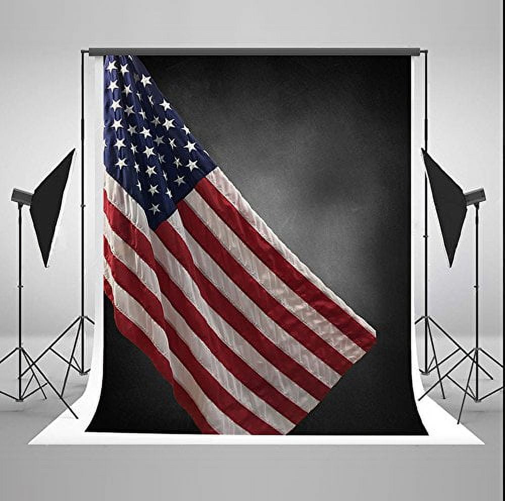 GreenDecor 5x7ft America FLag Photography Backdrop Digital Printing ...